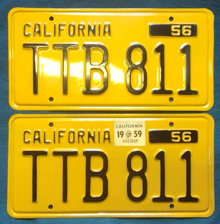 Vintage Antique Classic Car Automobile | California Vintage License ...