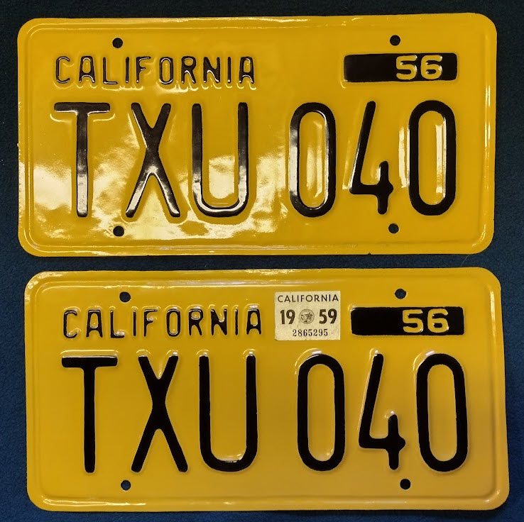 Vintage Antique Classic Car Automobile | California Vintage License ...
