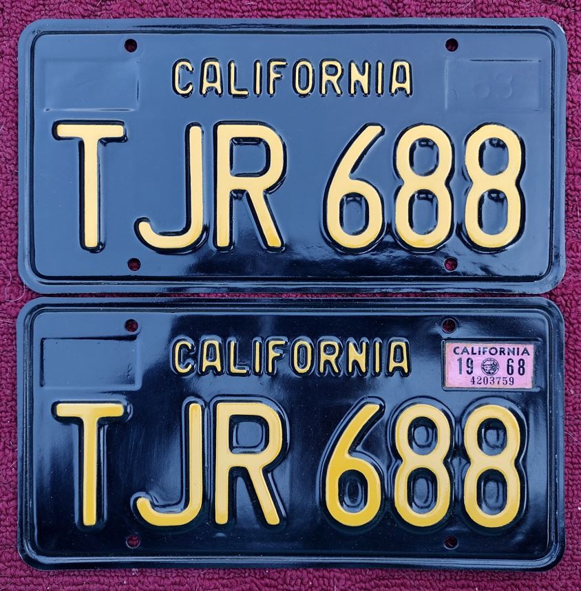 Vintage Antique Classic Car Automobile | California Vintage License ...